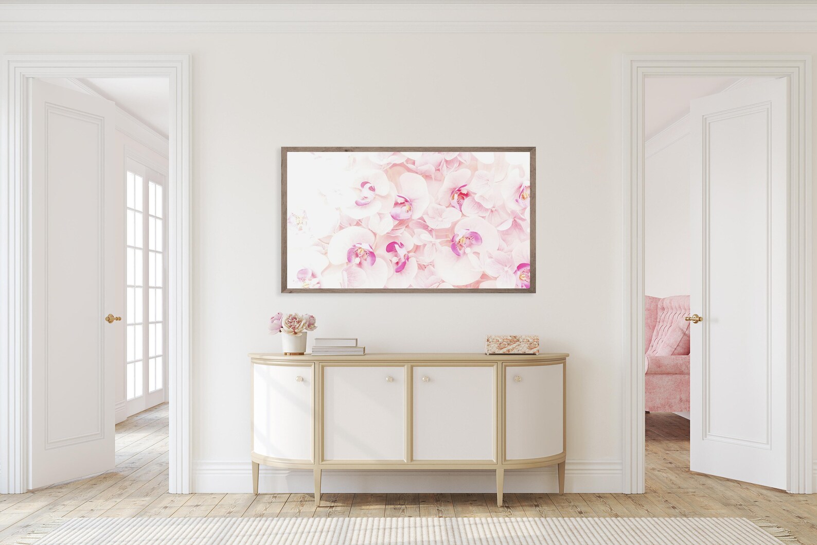Pink Orchids Samsung Frame TV Art (digital Download) - Etsy