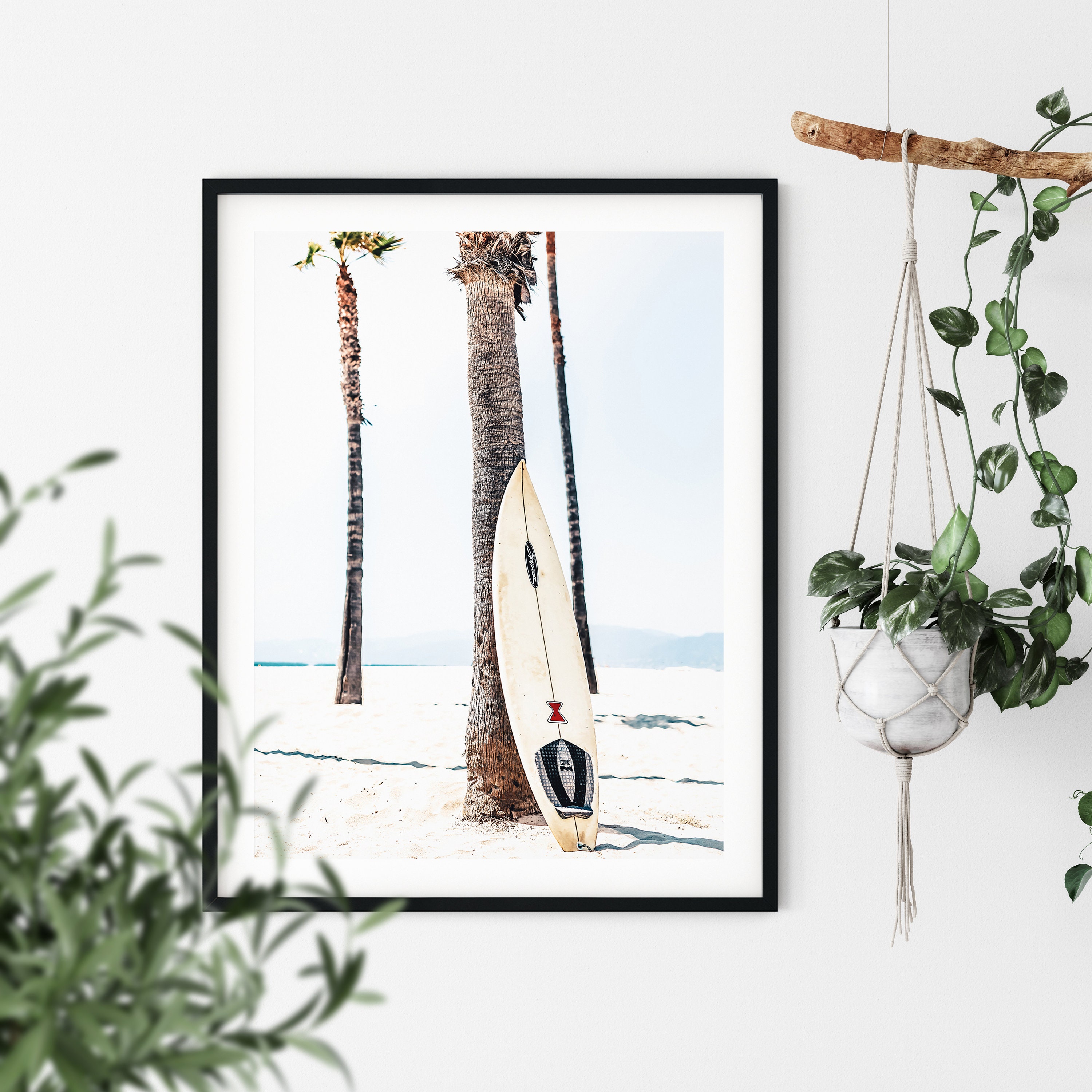 Just Chillin' Surfboard Print Surfing Print Printable | Etsy