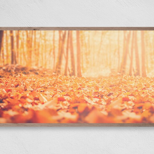 Draping Fall Leaves Samsung Frame TV Art Instant Download - Etsy