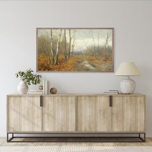 Samsung Frame TV Art, Instant Download, Fall Walk, Frame TV Art ...