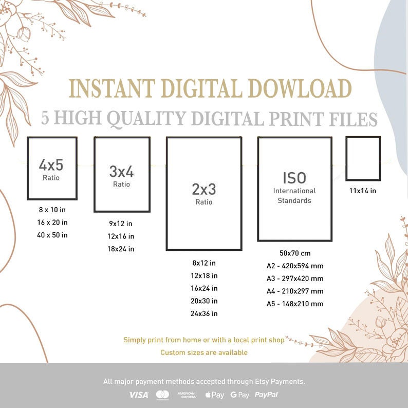 Horse Print Printable Rustic Wall Decor Ranch Print Farm | Etsy