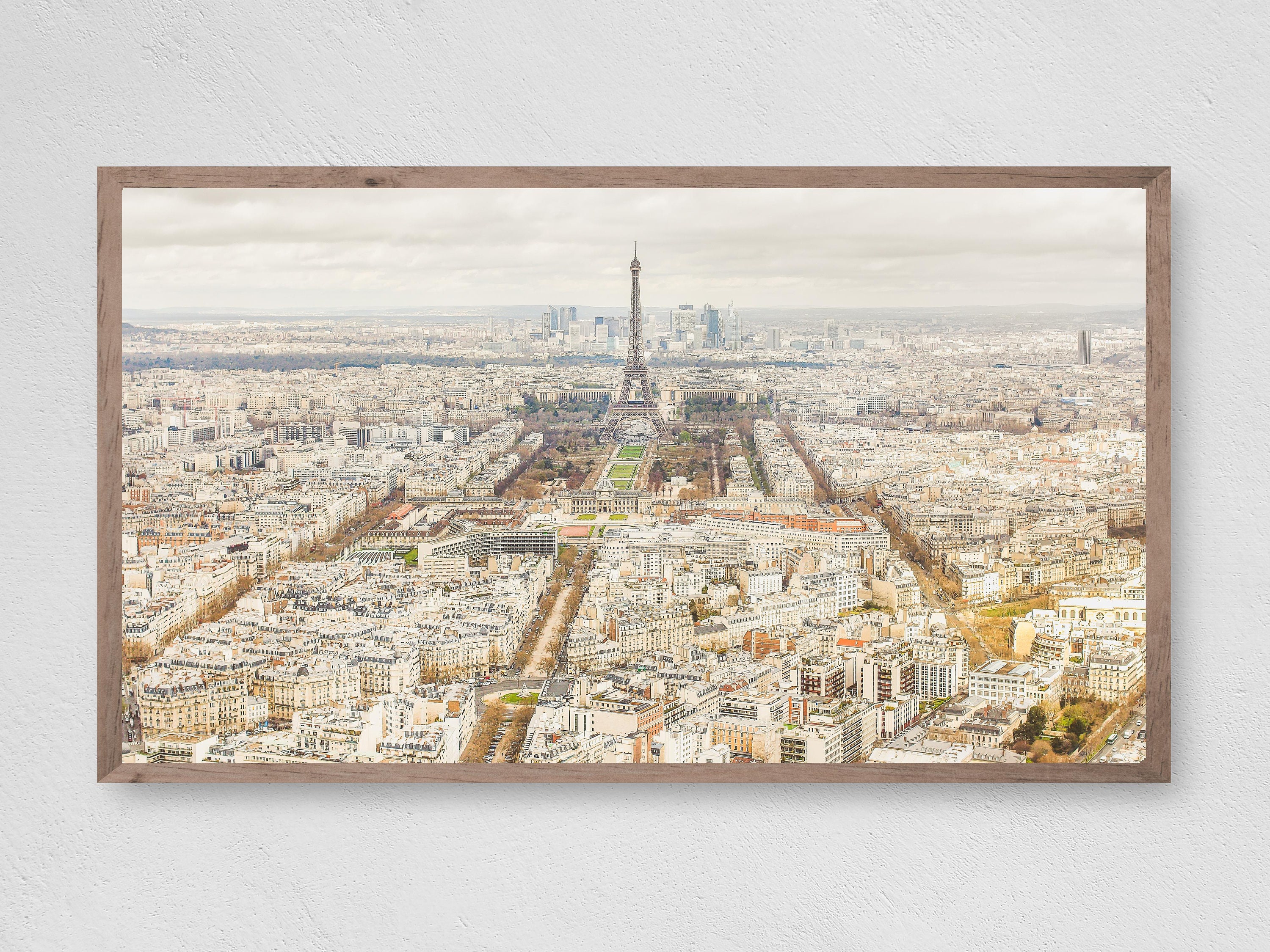 Samsung Frame TV Art Paris City View Instant Download - Etsy