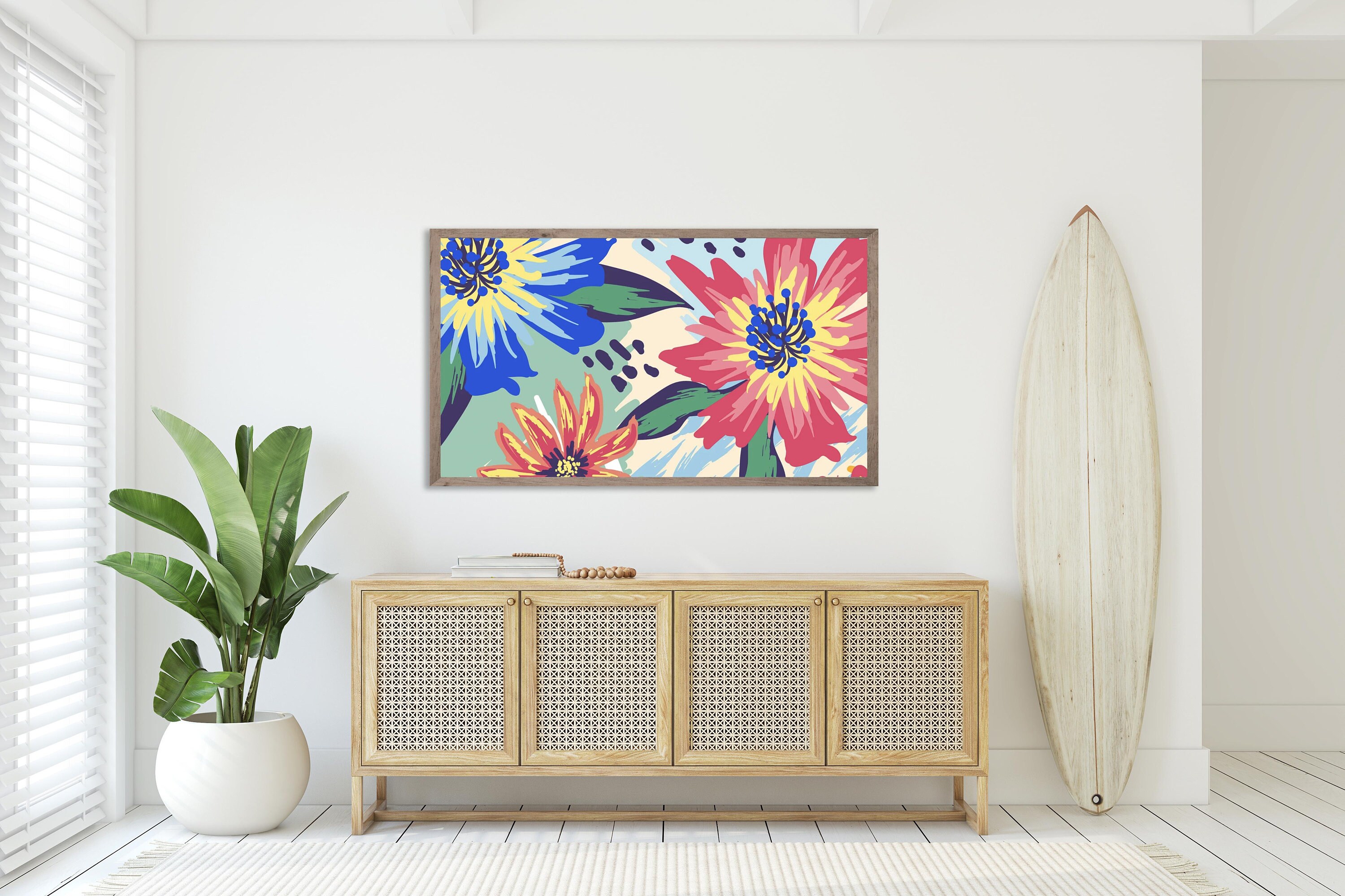 Samsung Frame TV Art Instant Download Bright and Bold - Etsy