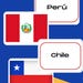 Spanish Classroom Decor – Flags of 21 Spanish-speaking Countries ...