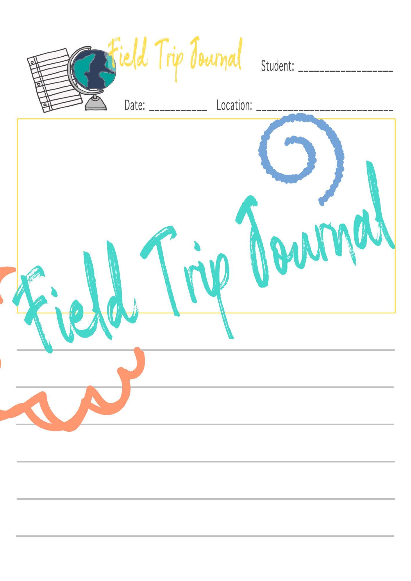 Field Trip Reports and Field Trip Log Printable Pack - Etsy
