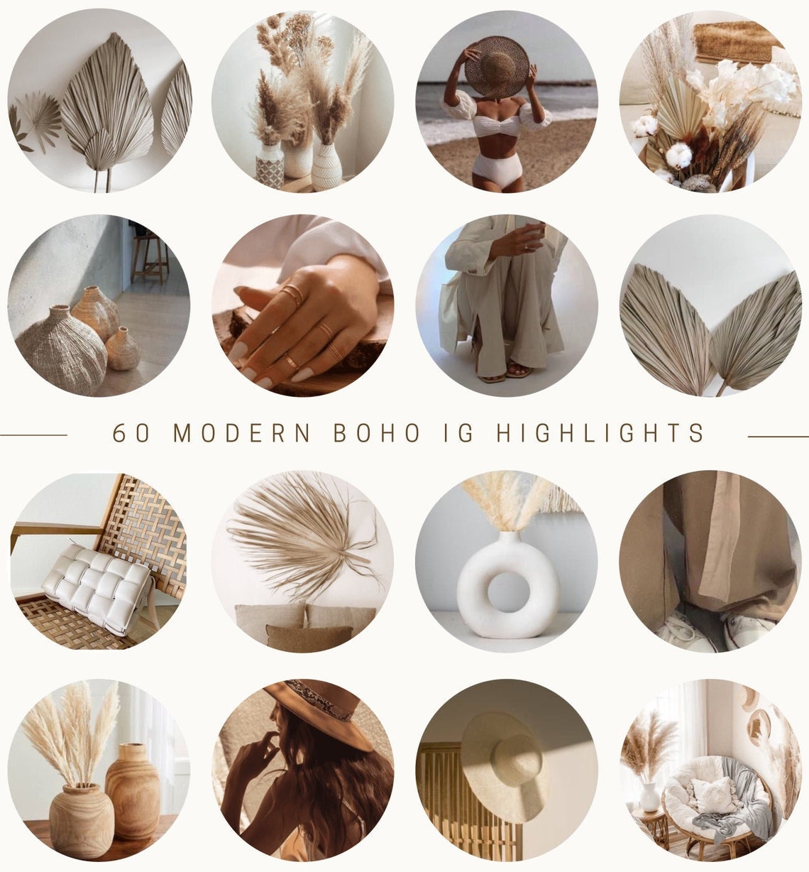 60 Modern Boho Instagram Story Highlight Covers Instagram | Etsy