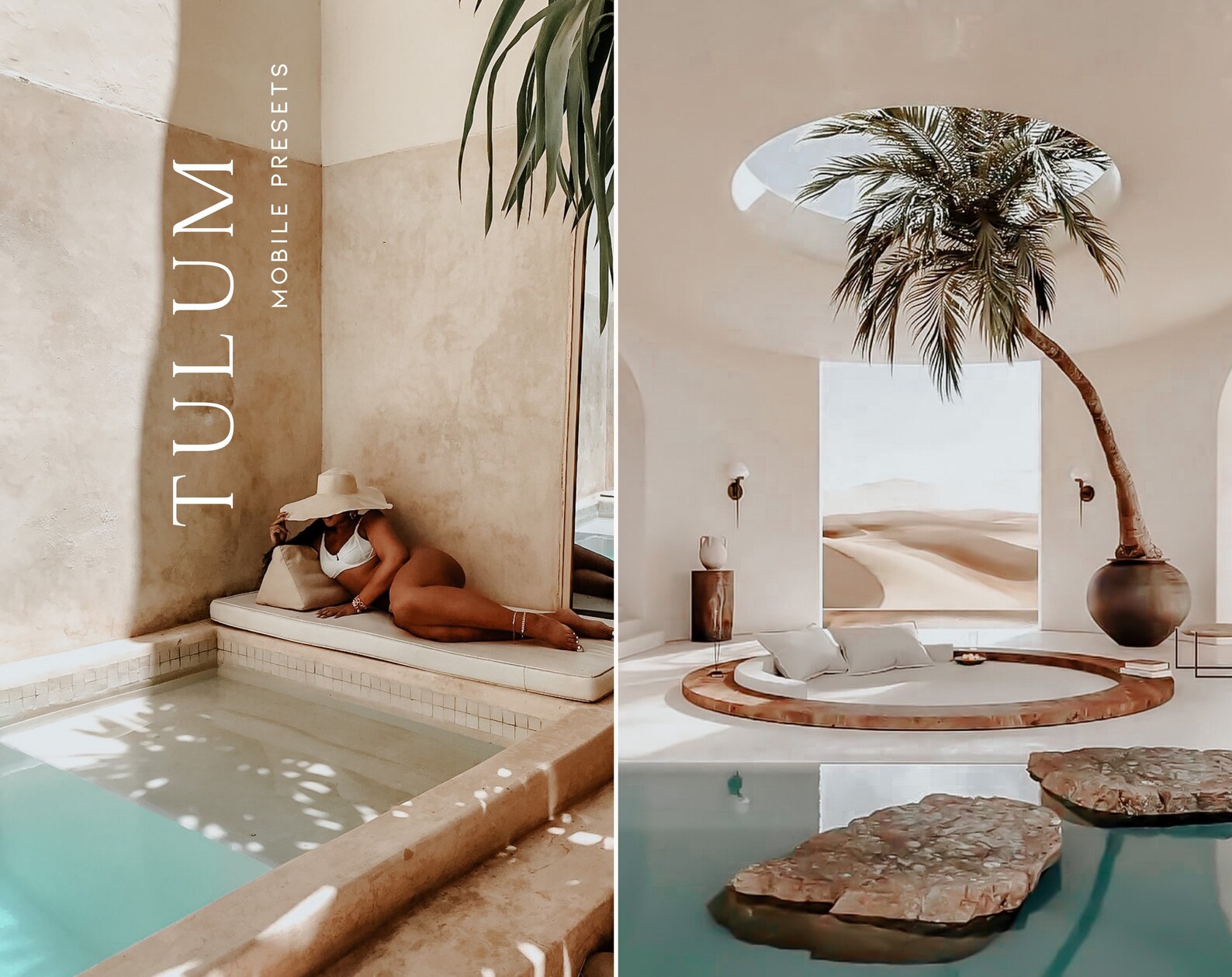 4 Lightroom Mobile Presets Tulum Travel Blogger Presets - Etsy