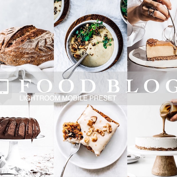 Foodie Blog Presets - Etsy