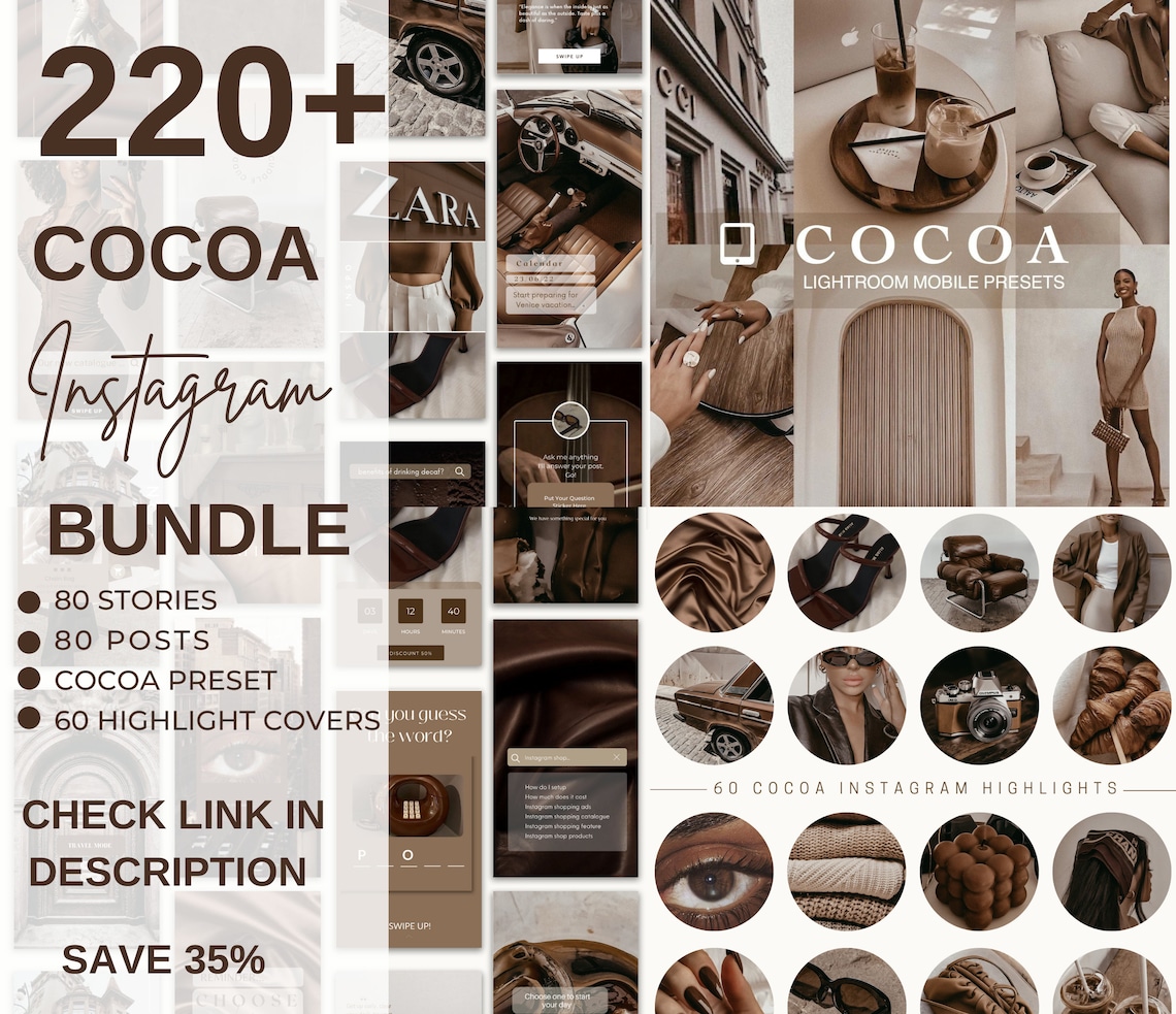 60 Best Seller Brown Instagram Story Highlight Covers | Etsy