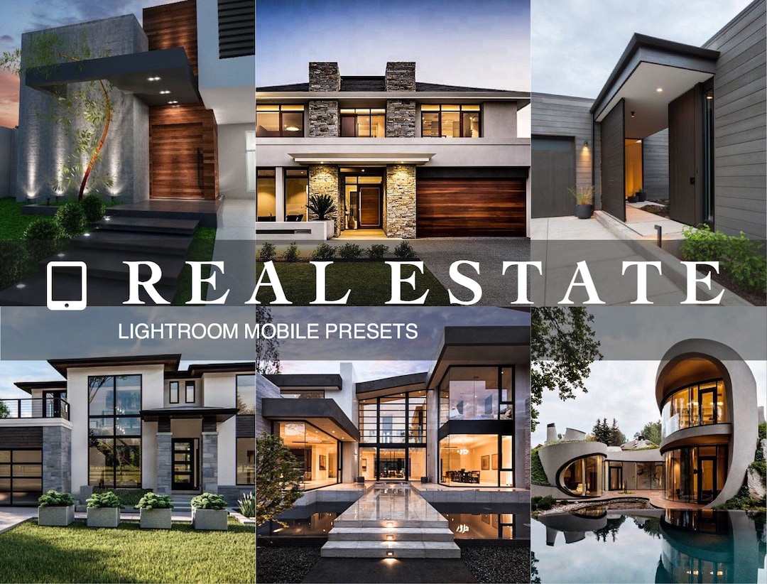 3 Lightroom Presets Mobile Real Estate| Interior Design| Home Presets ...
