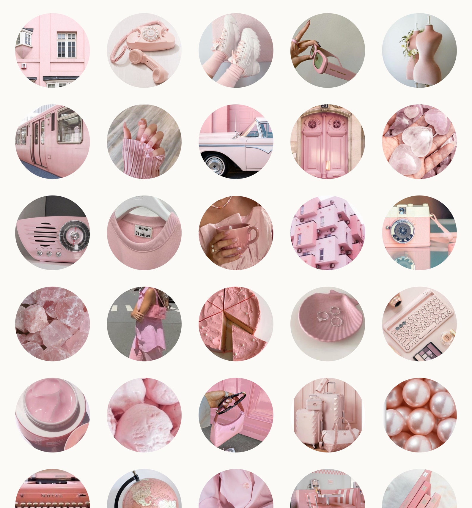 70 Pink Instagram Story Highlight Covers Instagram Story - Etsy