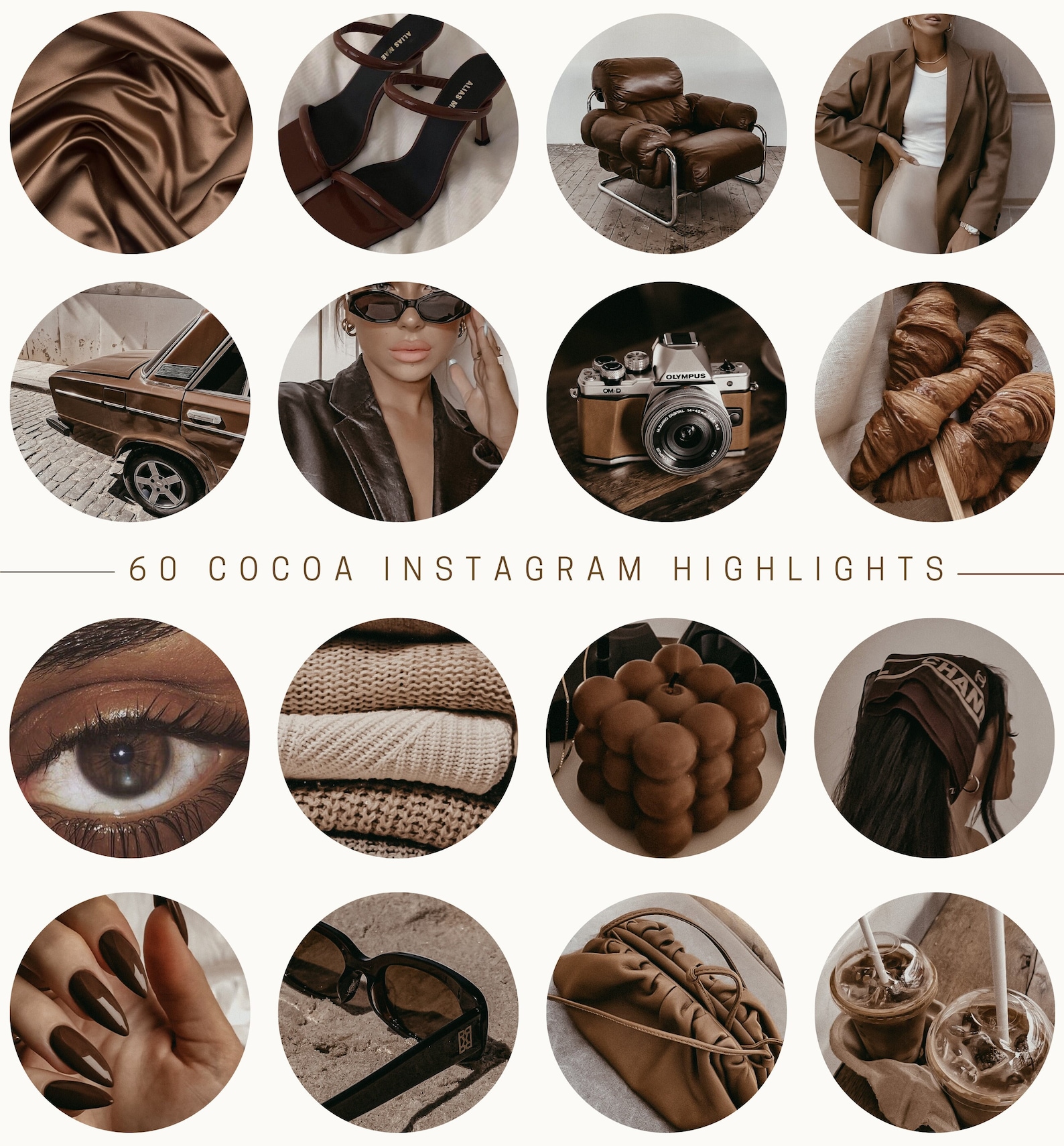 60 Best Seller Brown Instagram Story Highlight Covers | Etsy