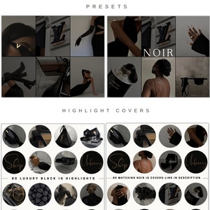 200 Best Seller Black Instagram Post Templates | Dark Aesthetic ...