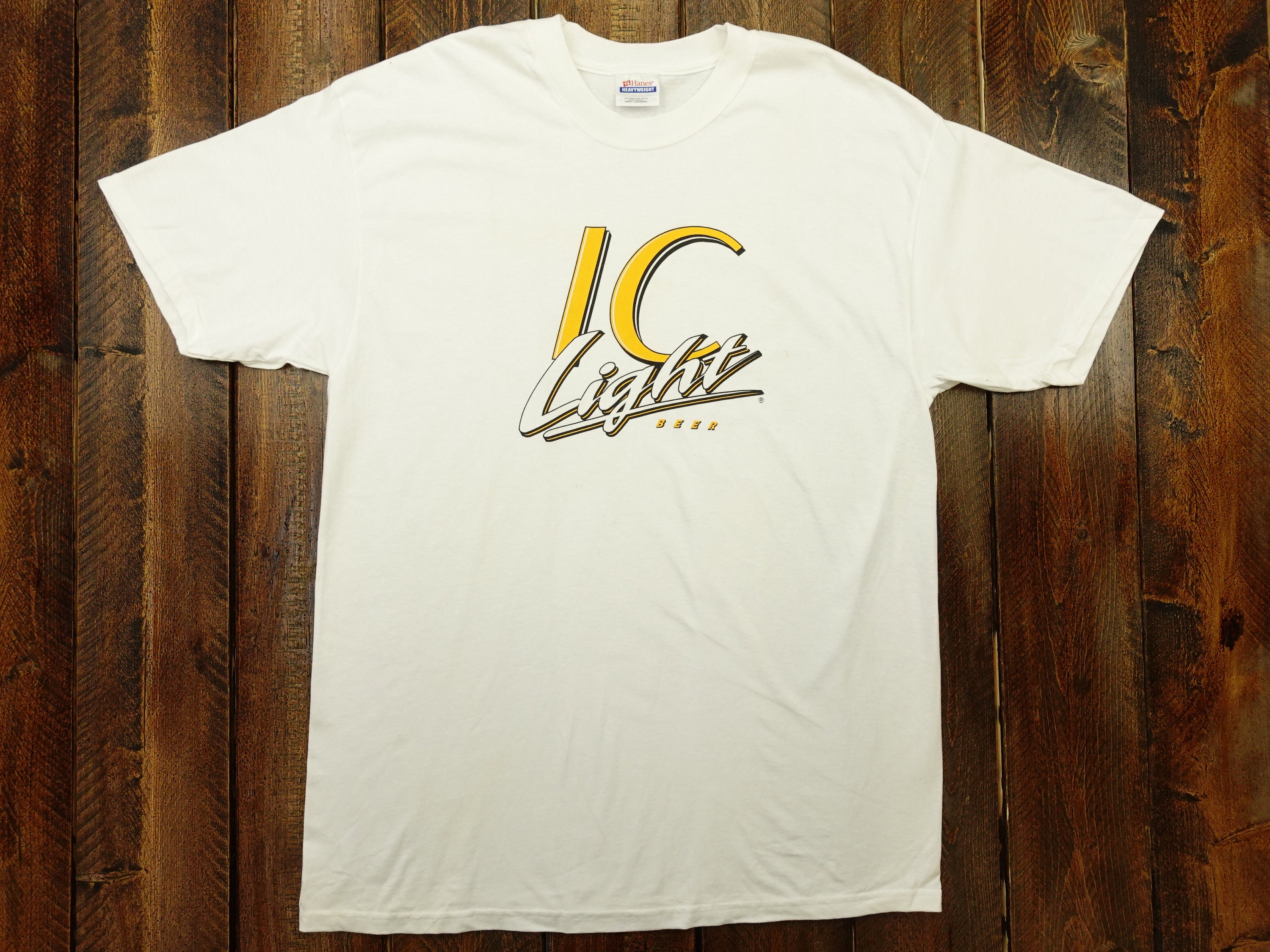 Vintage IC Light Beer Promo T-Shirt Size Large G21 | Etsy