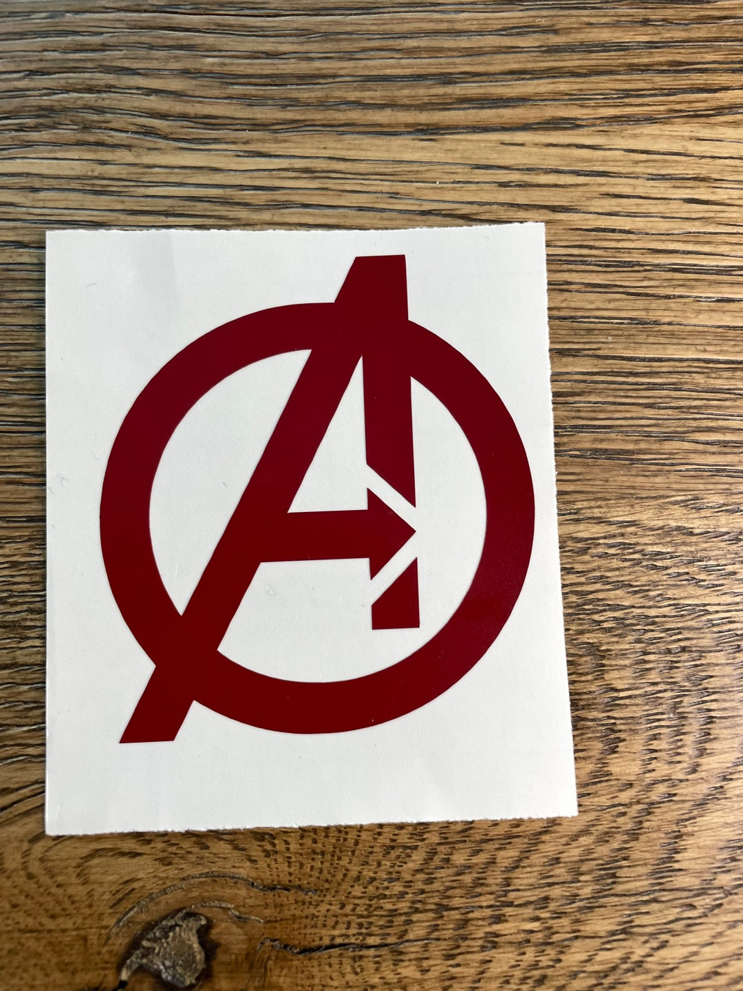 Avengers Decal - Marvel Comics - Adhesive Transfer Sticker - Vinyl ...