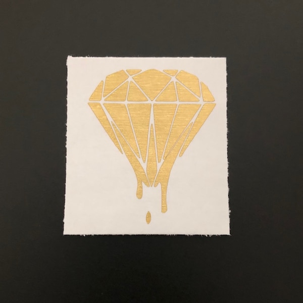 Dripping Diamond - Etsy