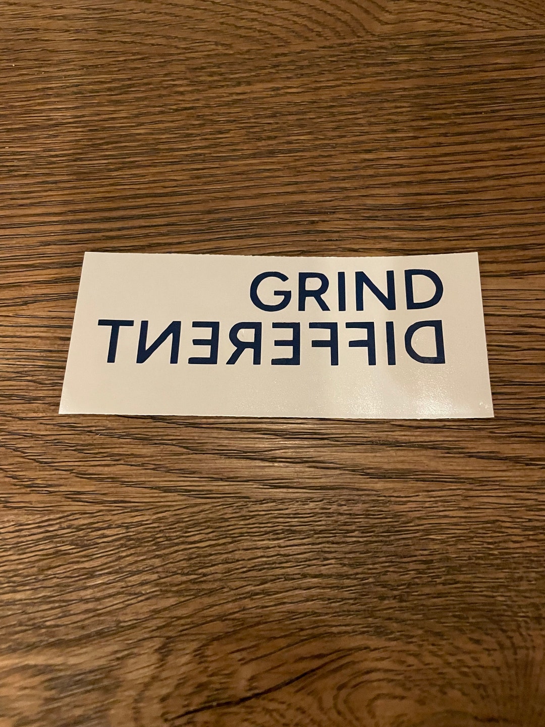 GRIND Different Decal - PERMANENT Adhesive Decal - Sticker - Waterproof ...