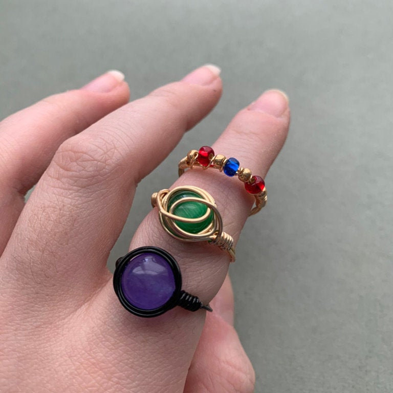 Black Panther Ring/captain Marvel Ring/ Doctor Strange - Etsy