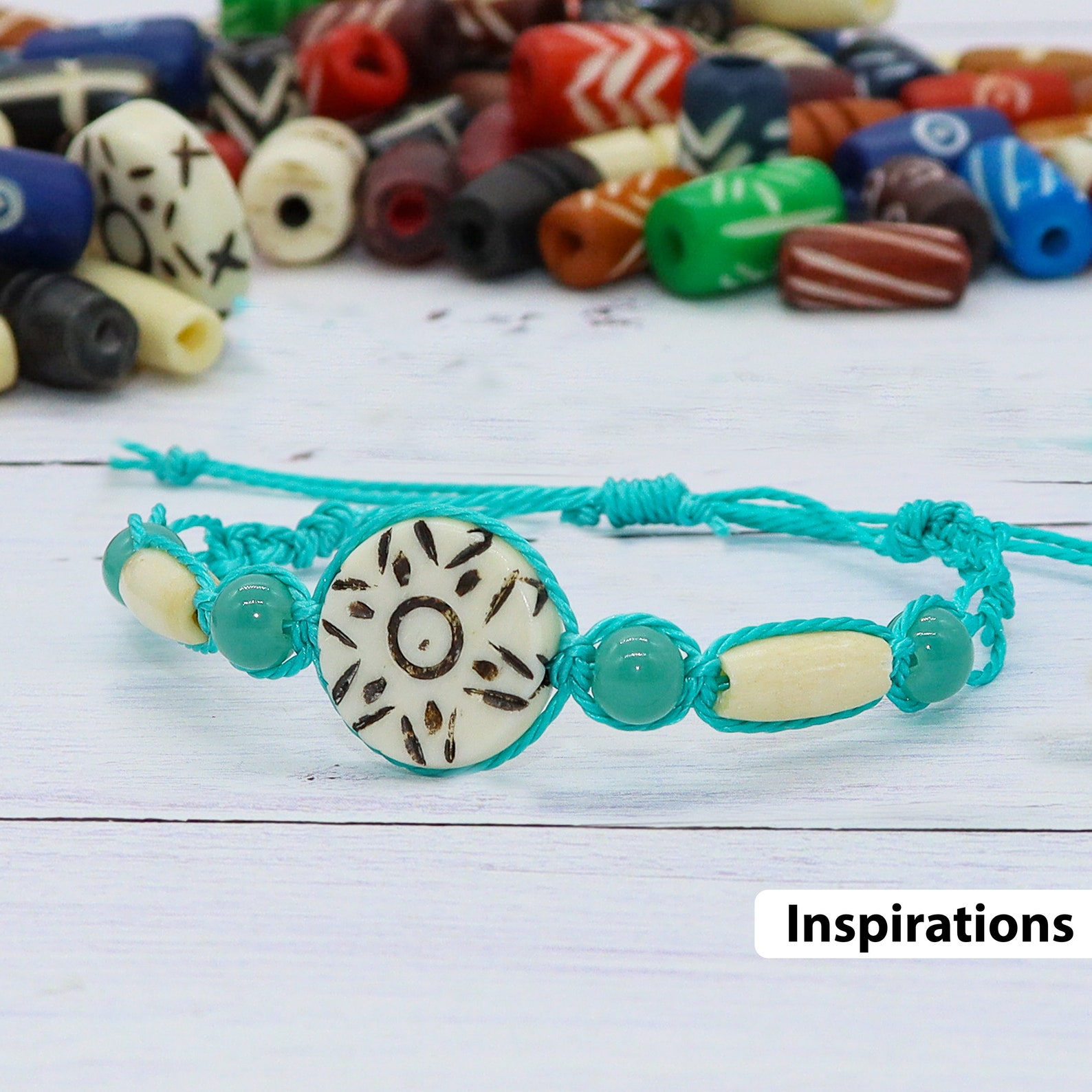 120 Assorted Ox Bone Beads for Jewelry Making Multi-color - Etsy