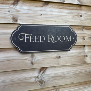 Stable Signs, Personalised Gift, Tack Room Sign, Feed Room Sign, Office ...
