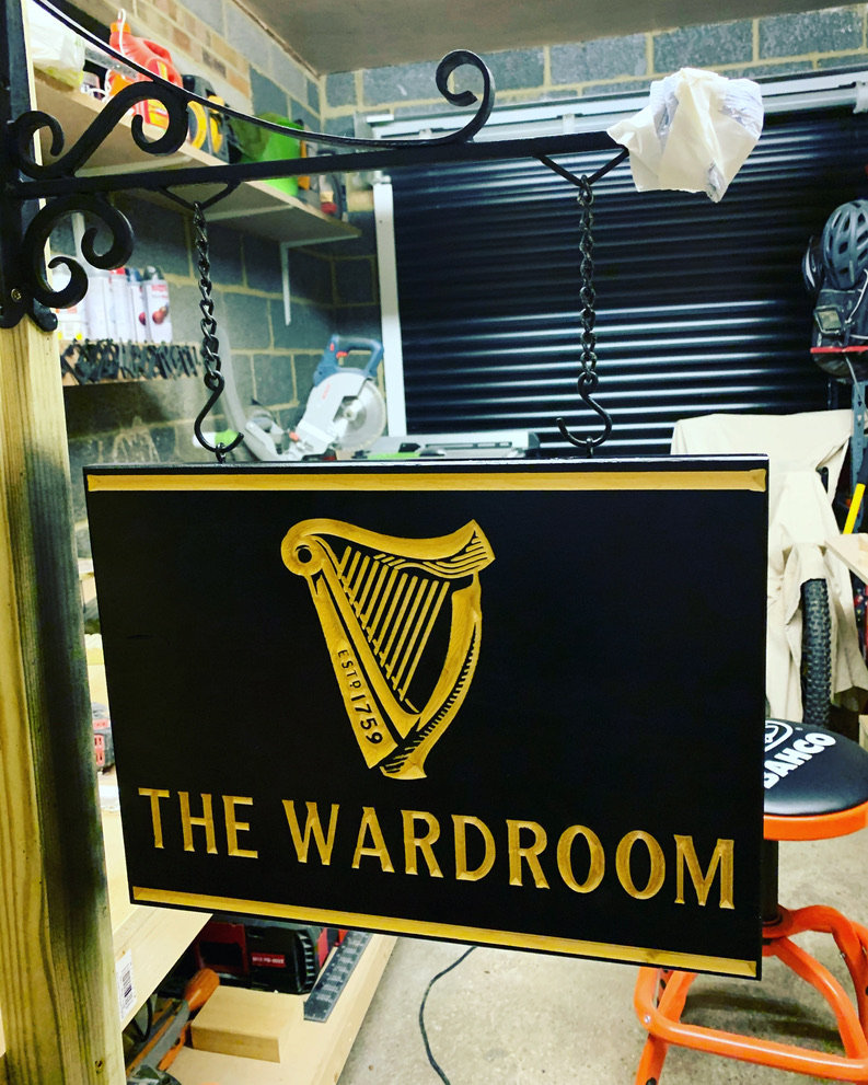 Outdoor Hanging Bar Signs at Ashley Cianciolo blog