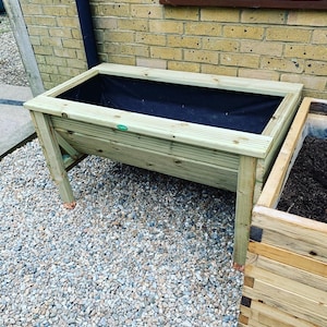 Vegetable Trug Planter, Heavy Duty, Solid Treated Planters ...