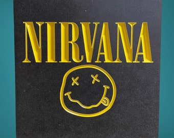 Nirvana Smiley Face Album Cover