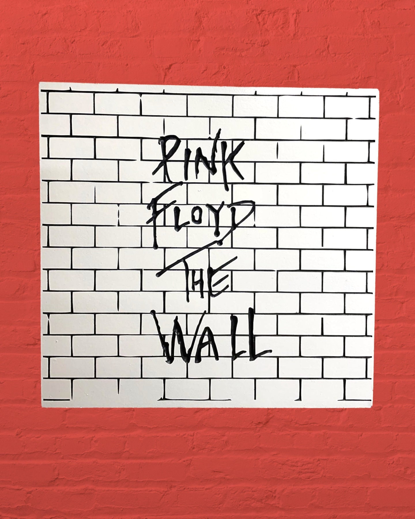 Pink Floyd The Wall Album Cover Remastered