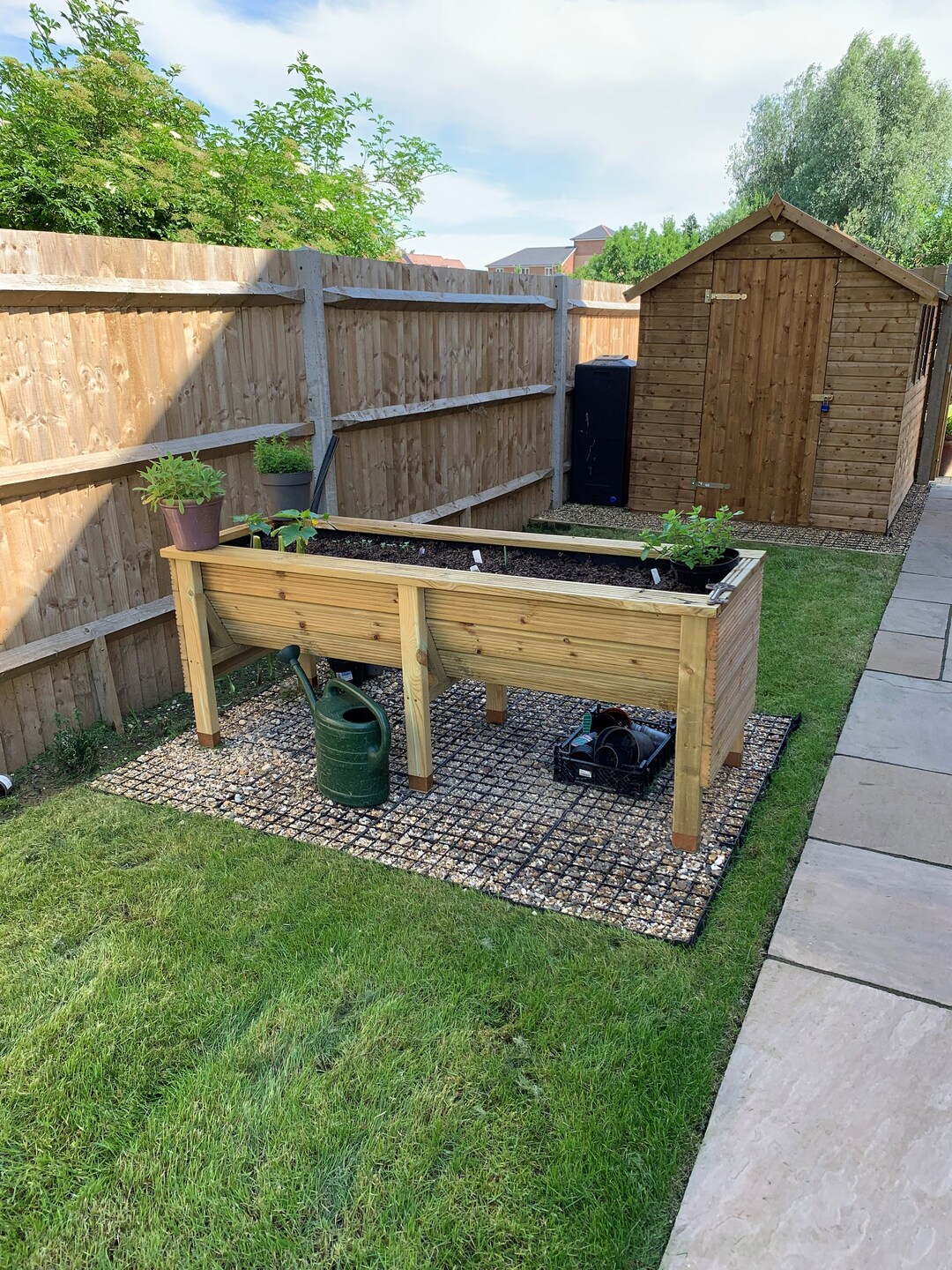 Vegetable Trug Planter, Heavy Duty, Solid Treated Planters ...