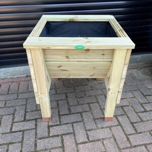 Vegetable Trug Planter, Heavy Duty, Solid Treated Planters ...