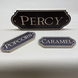 Small Horse Stable Name Plates, Personalised Horse Gift, Horse Name ...