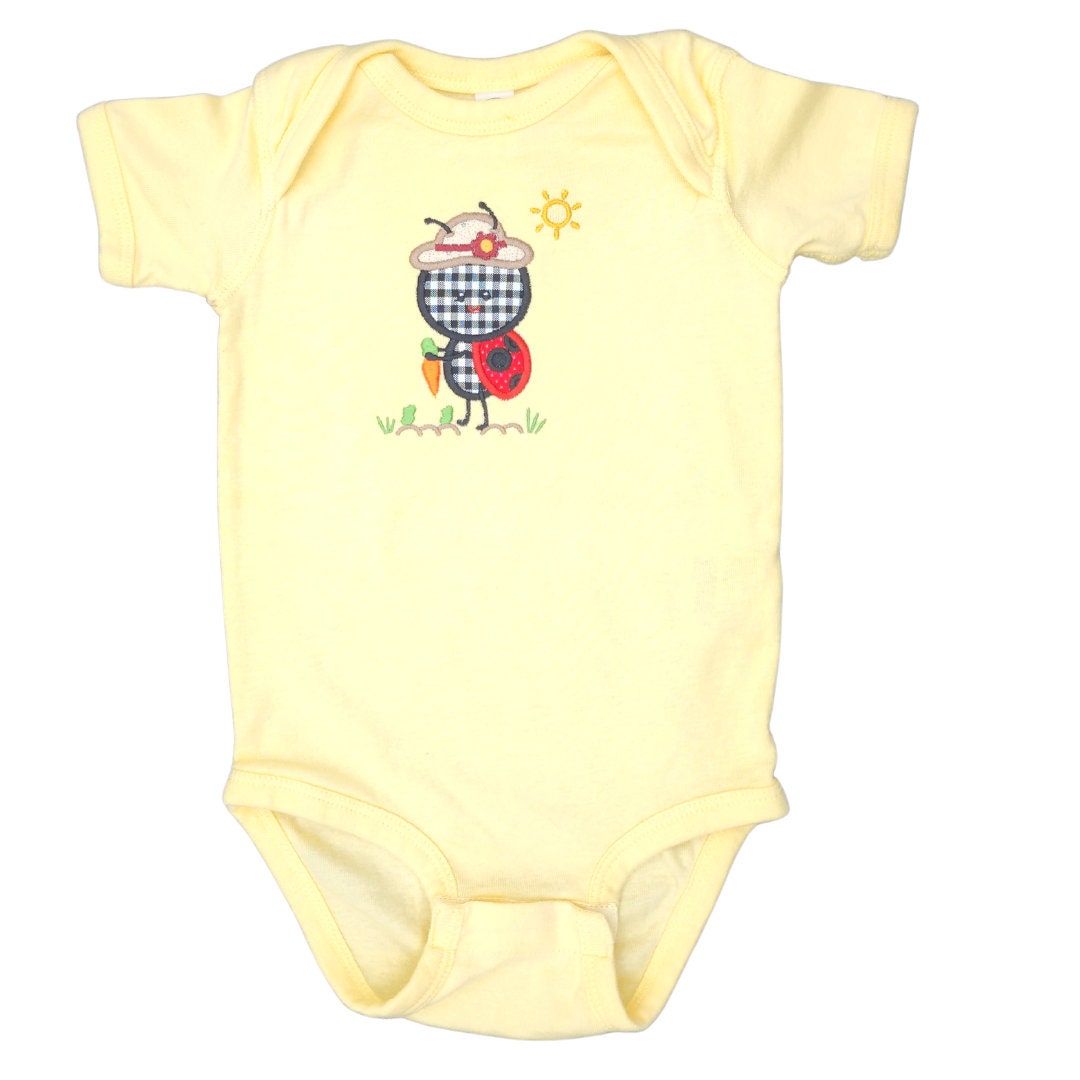 Onesie: Gardening Bugs Ladybug - Etsy