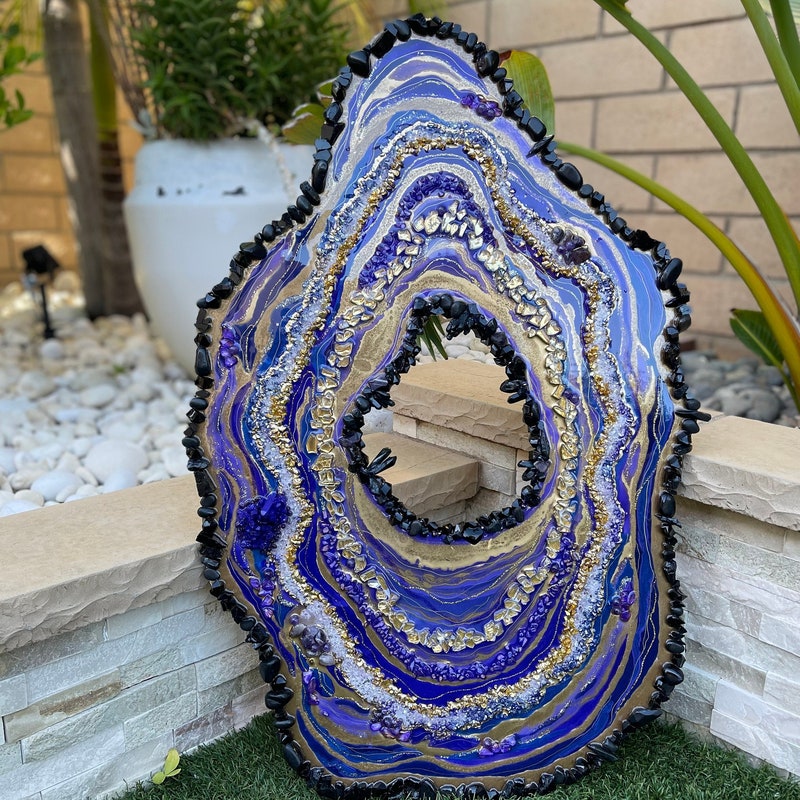 Geode Resin Art - Etsy