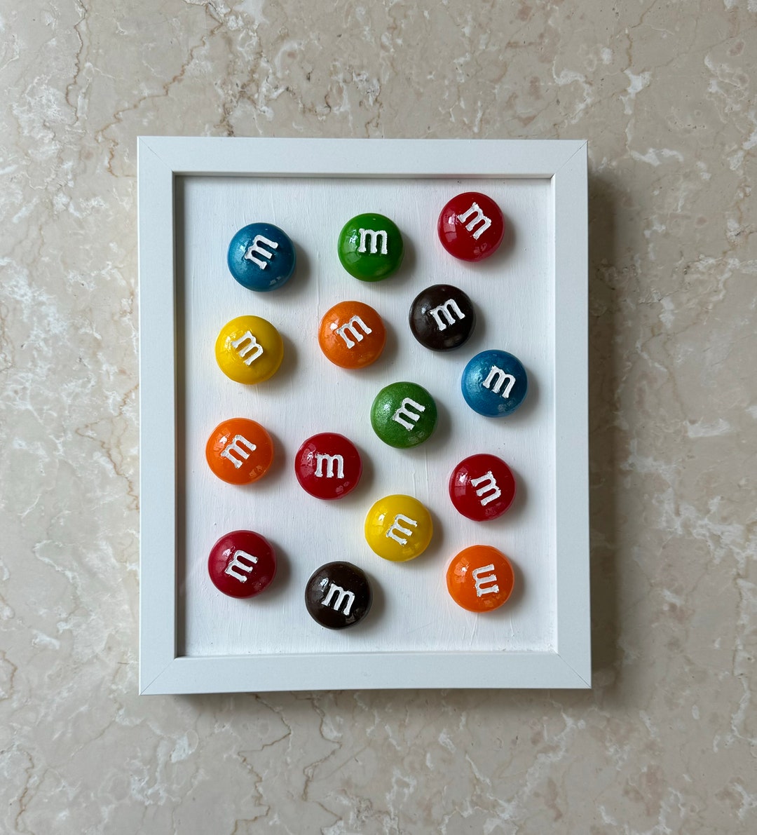 Resin Wall Art, Candy Wall Art, Original Wall Art, Pop Art Wall Decor ...