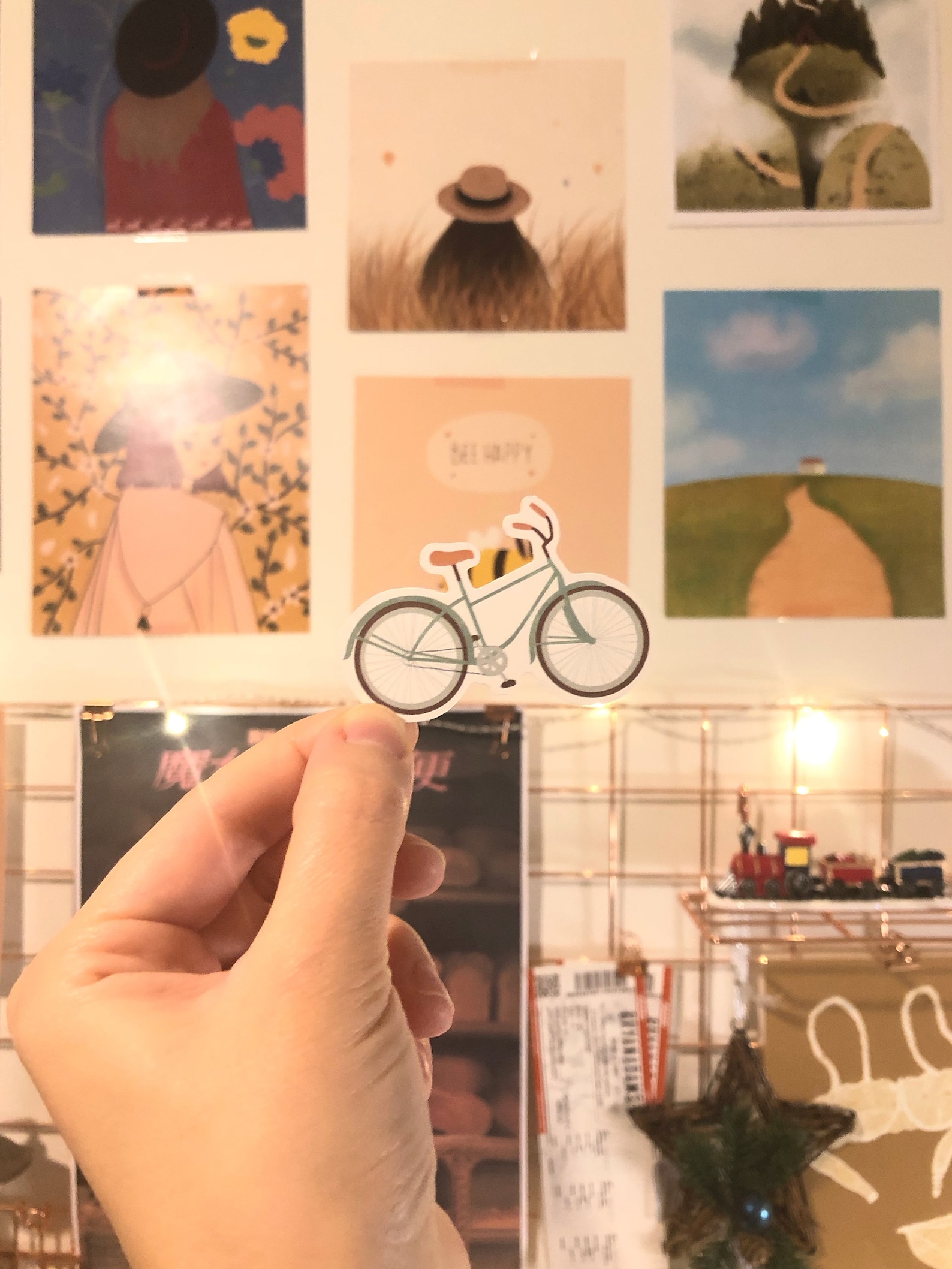 Bicycle Sticker Vintage Bicycle Vinyl Sticker Waterproof Die | Etsy