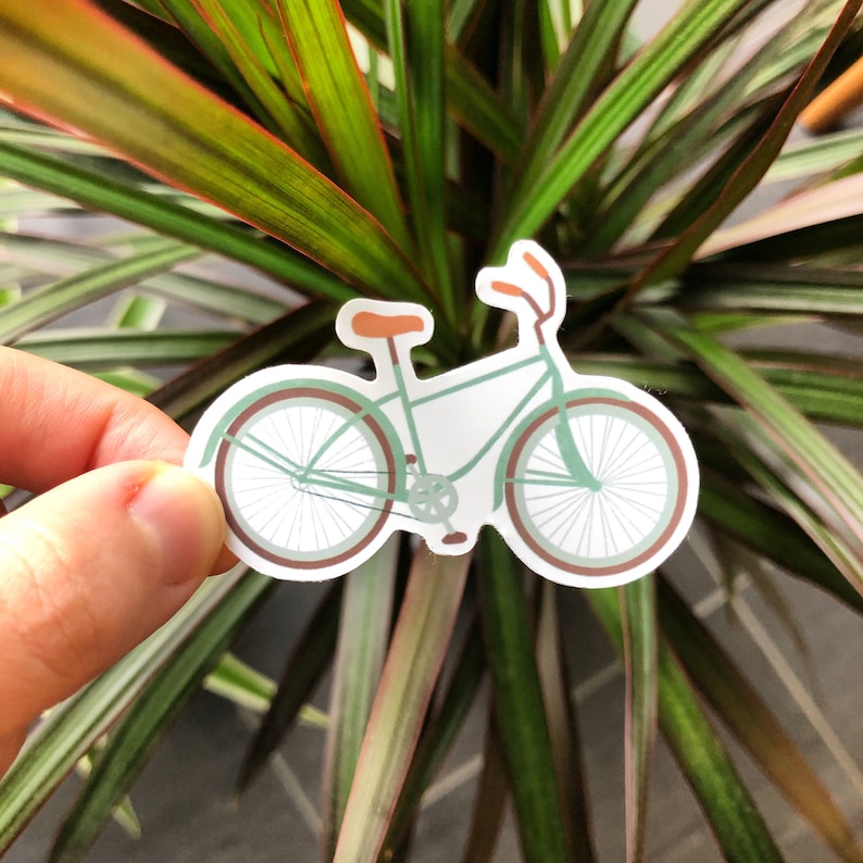 Bicycle Sticker Vintage Bicycle Vinyl Sticker Waterproof Die | Etsy
