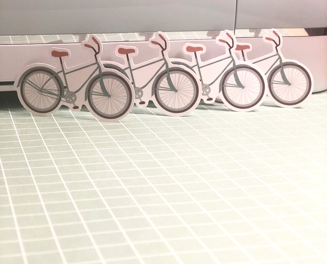 Bicycle Sticker Vintage Bicycle Vinyl Sticker Waterproof Die | Etsy