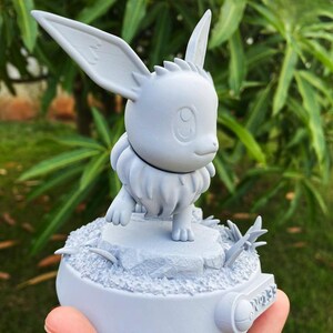 Eevee Cute STL File for 3D Printing High-quality 3D Model Digital File ...