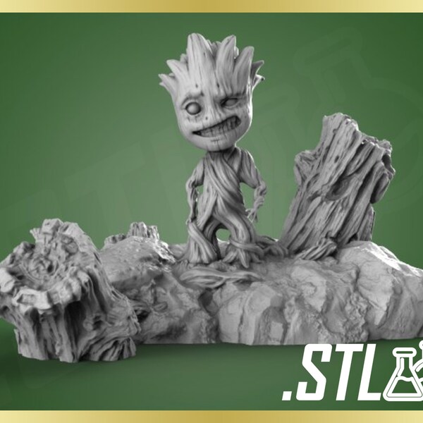 Groot Stl - Etsy