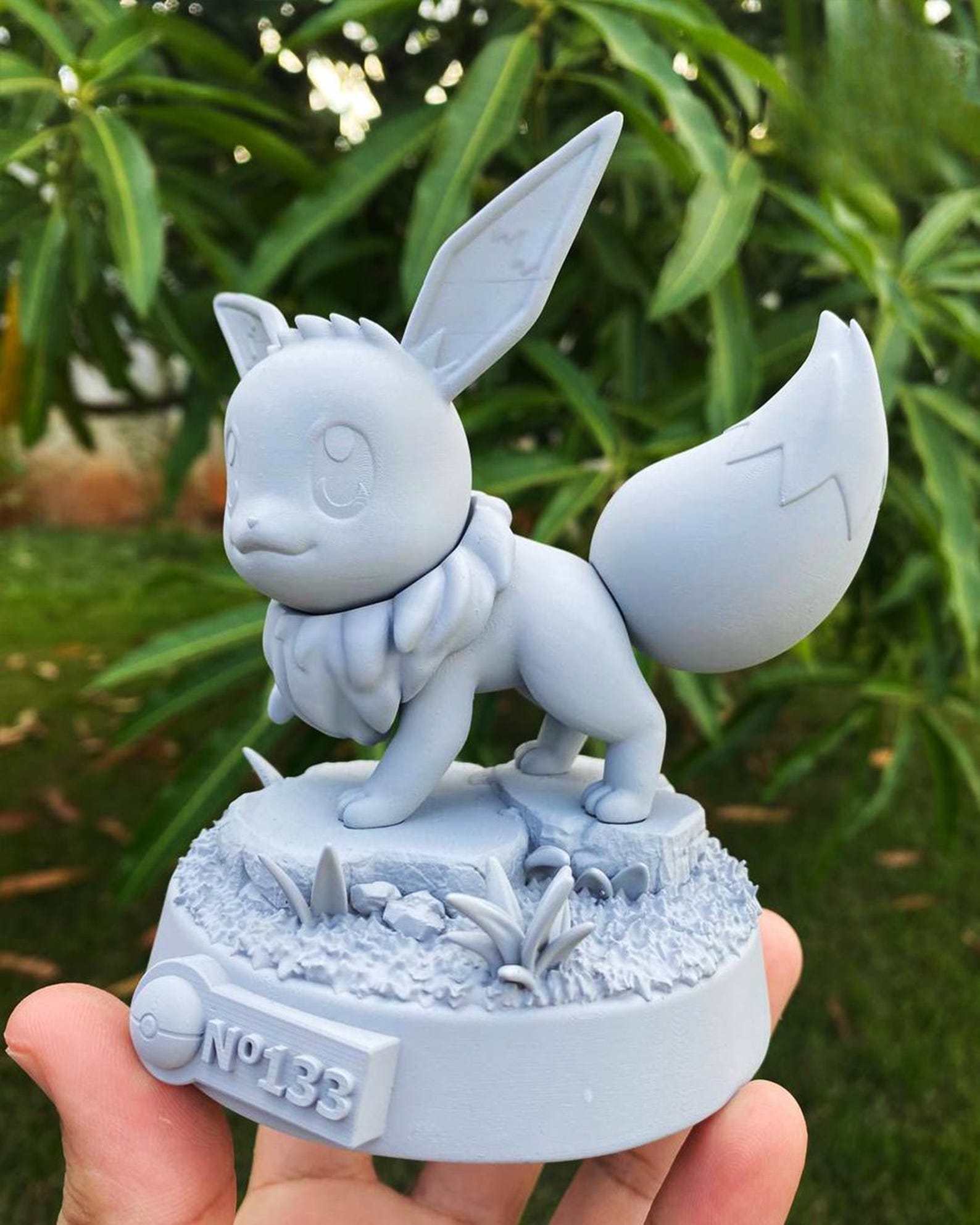 Eevee Cute STL File for 3D Printing High-quality 3D Model Digital File ...