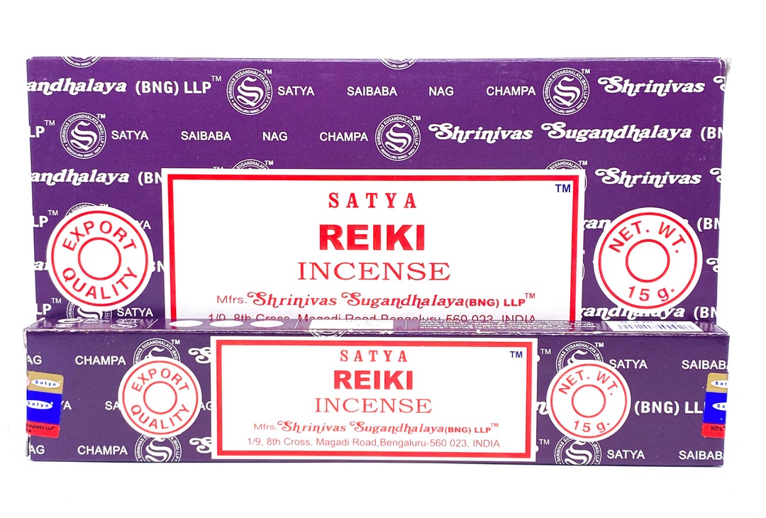 Satya Incense Reiki 15g Box - Etsy