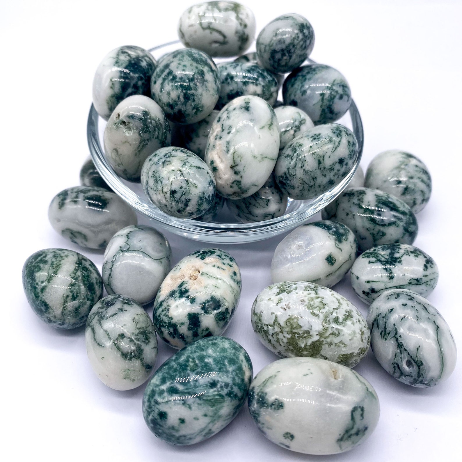 Tree Agate Tumbled Stone - Etsy