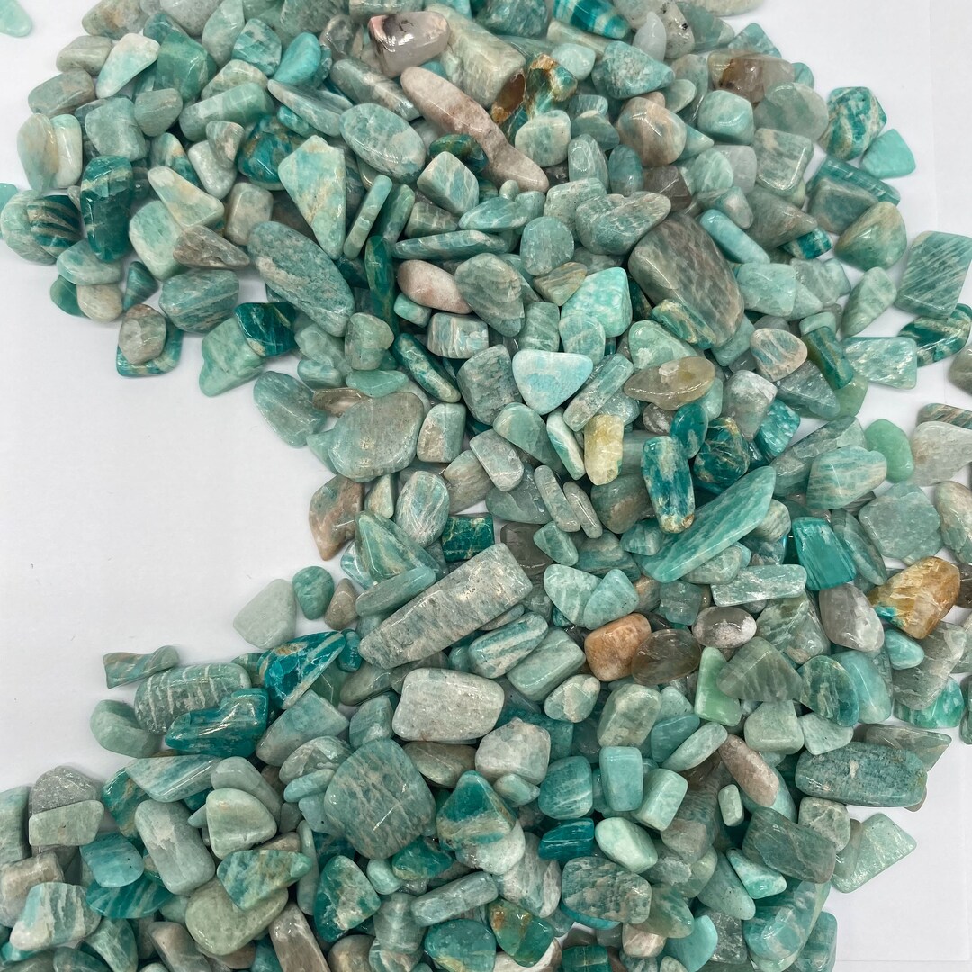 Amazonite Chips 1oz 30g - Etsy