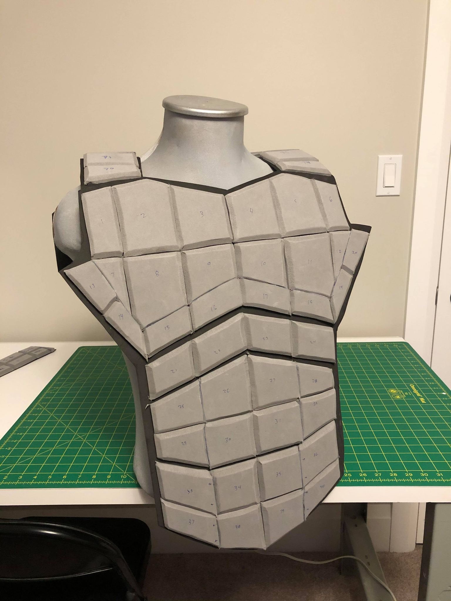 MK 1 Armored Spider-man Chest Cosplay TEMPLATE - Etsy