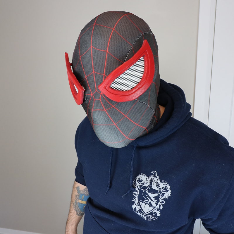 Spiderman Face Shell Template - Etsy