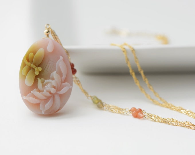Natural Alxa Onyx Carved Mahākāla Pendant, Genuine Alashan Rock Pendant ...