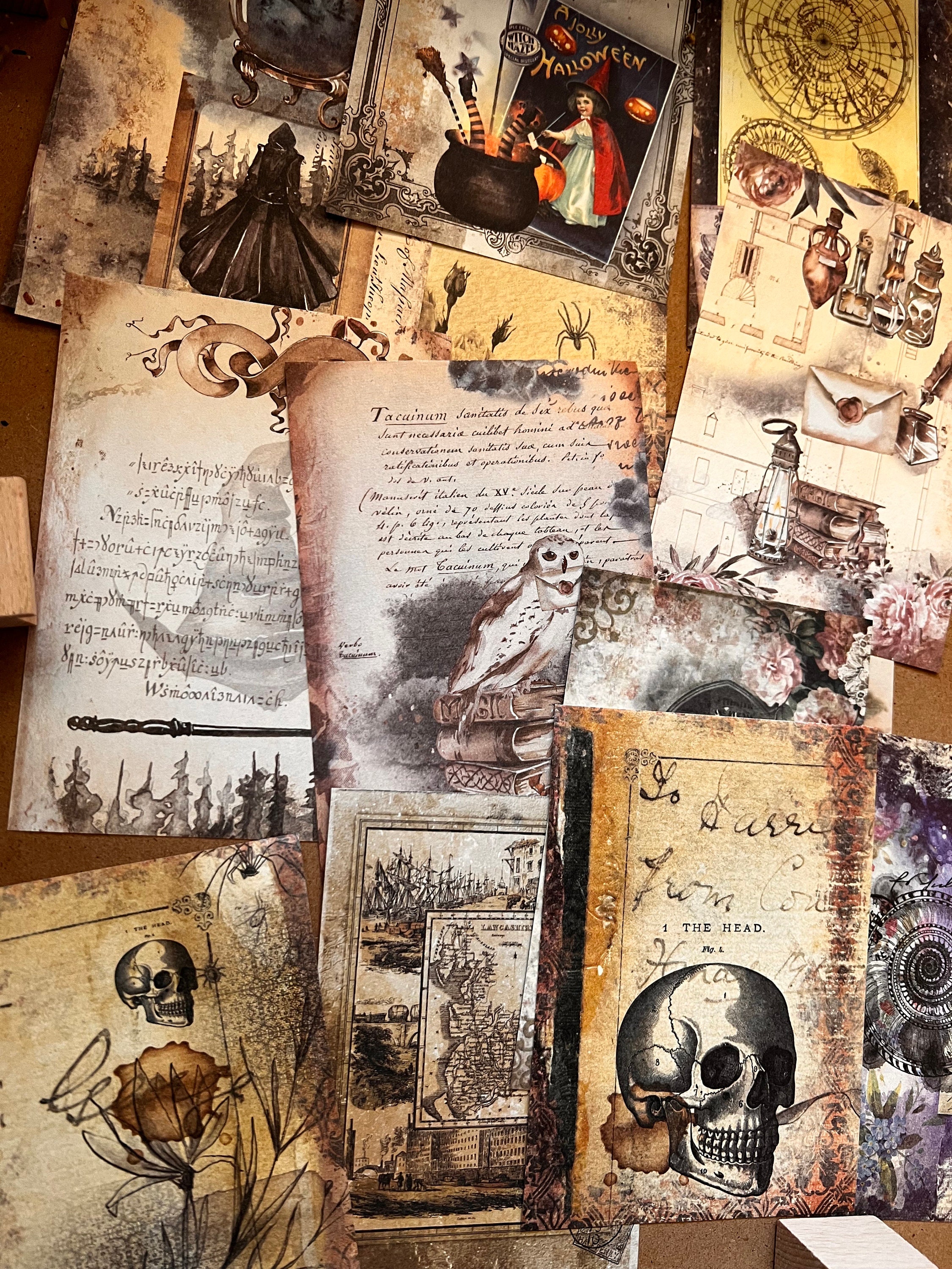 Vintage WITCH JOURNAL SUPPLIES -witch Journal Supplies - Witch ...