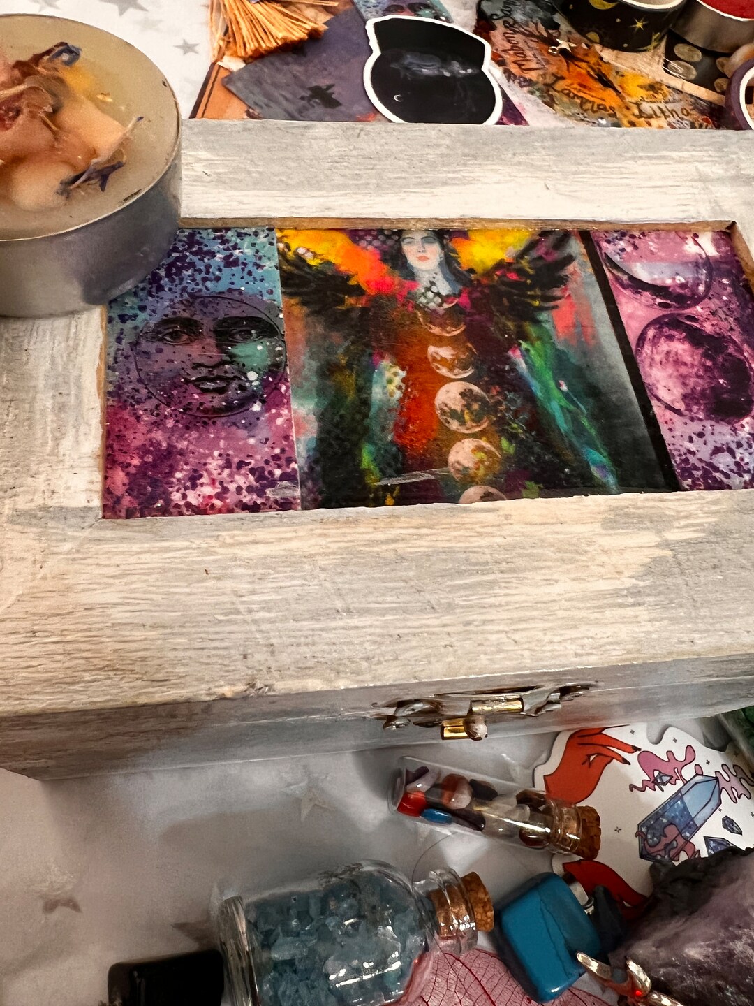 Goodness Witch Box Set, Cyber Sale, Wolf Witch, Etsy Witchy Gift, Witch ...