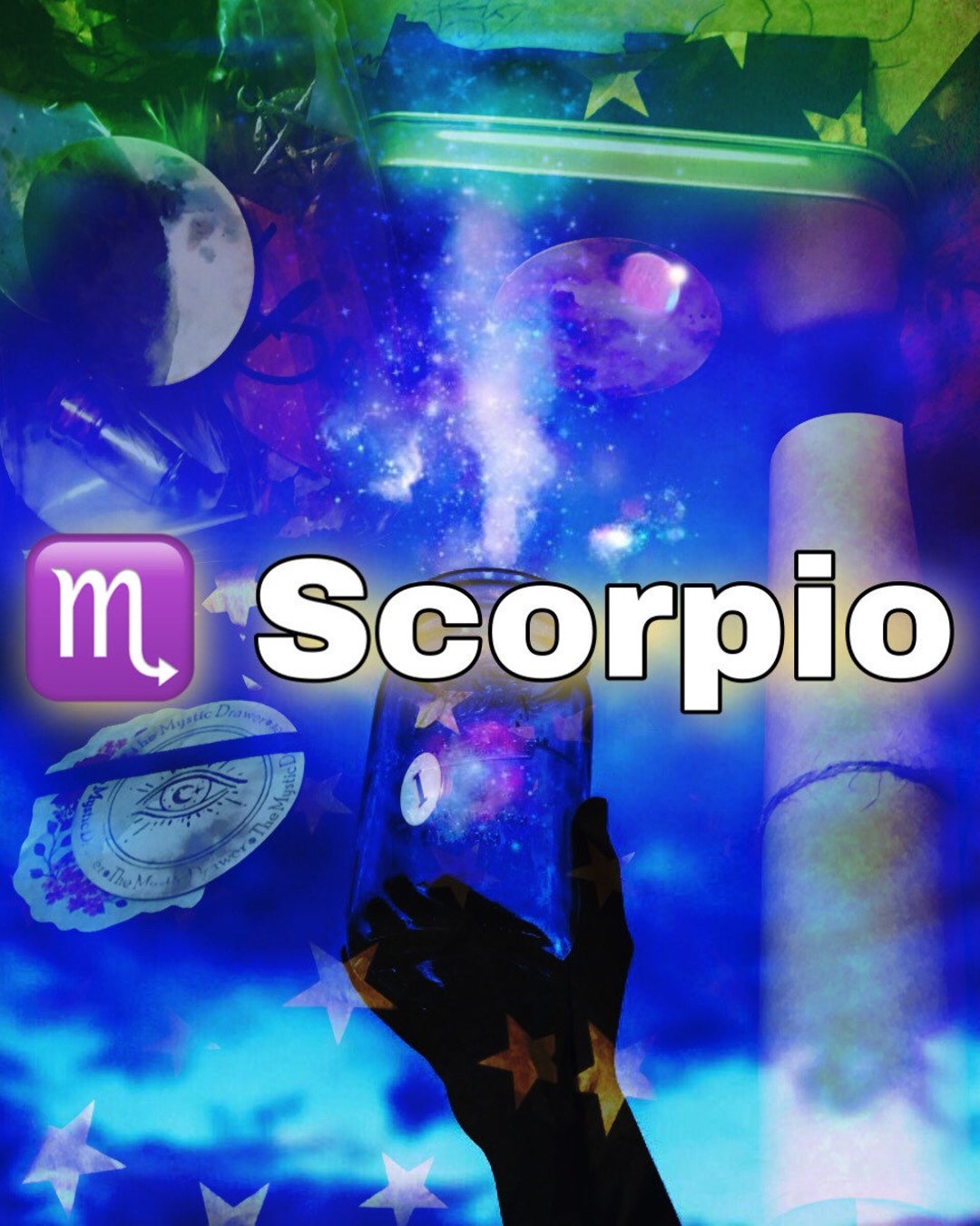 Scorpio Witchy Mystery Box ZODIAC Scorpio Gift Scorpio Witch - Etsy