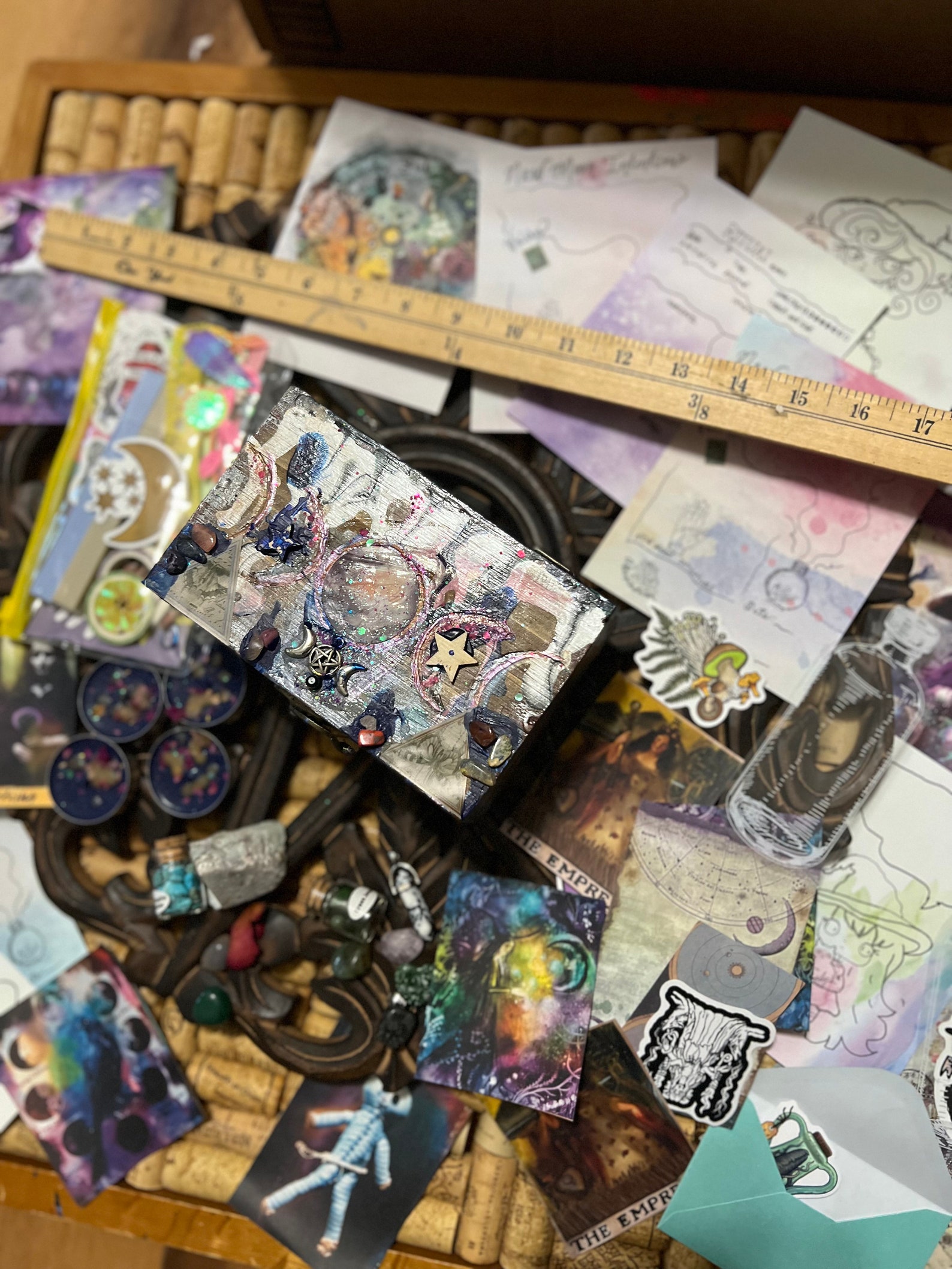Collage Witch Box Unique Gift Full of Goodies, Christmas Gift for ...